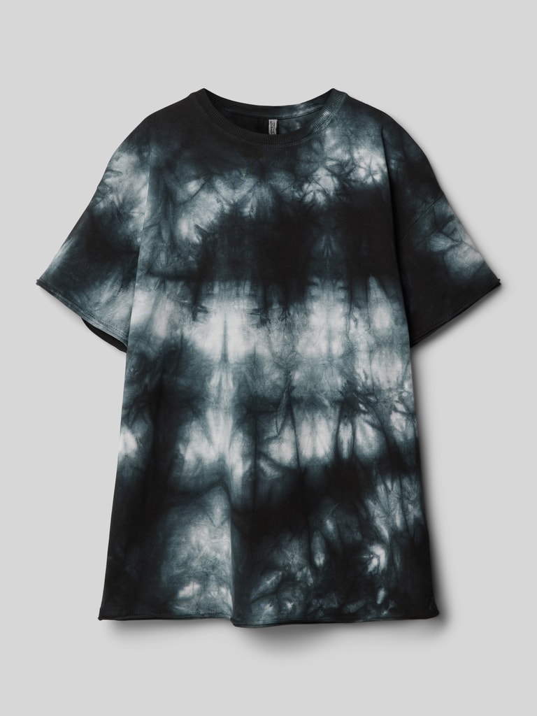 Blue Effect Oversized T-Shirt mit Batik-Muster (black) online kaufen