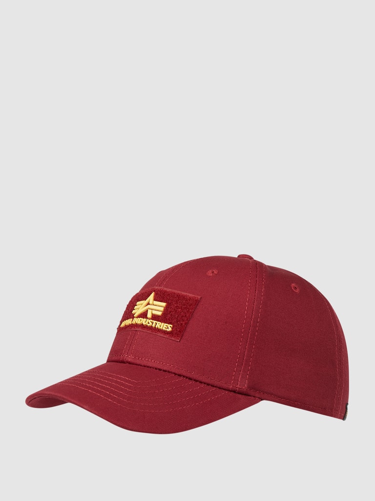 Alpha Industries Pet met logo in bordeaux online kopen | P&C