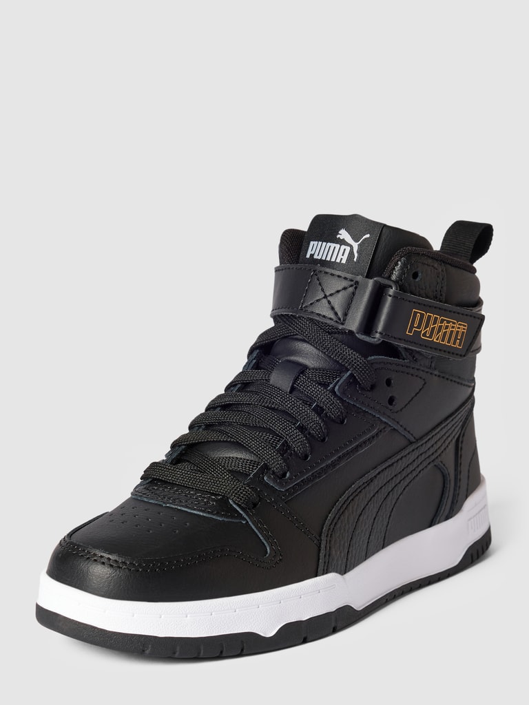 PUMA High Top Sneaker aus Leder-Mix Modell 'GAME' (black) online kaufen