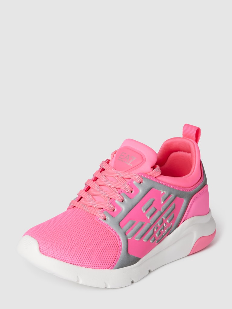 EA7 Emporio Armani Sneaker mit Label-Details Modell 'A RACER MINIME' (pink) online kaufen
