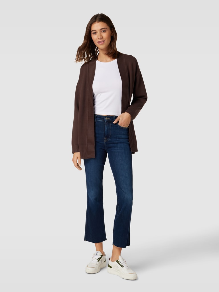 Object Cardigan mit offener Vorderseite Modell 'REYNARD' (schoko ...