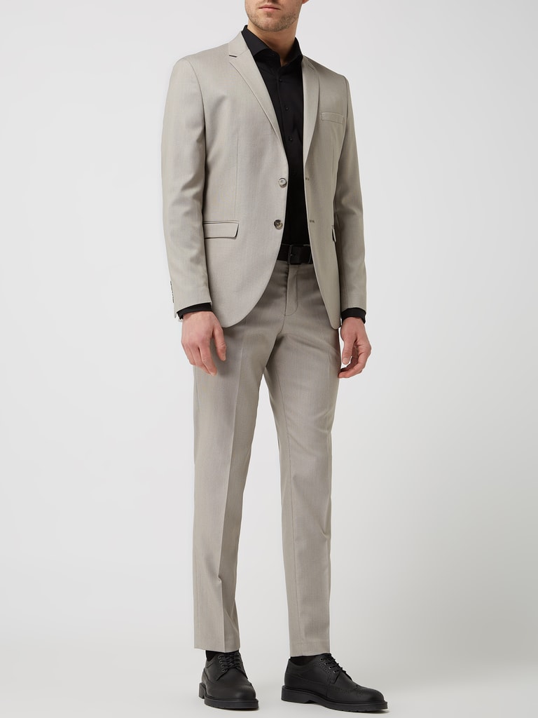 Selected Homme Slim Fit 2-Knopf-Sakko mit Stretch-Anteil Modell 'Logan ...