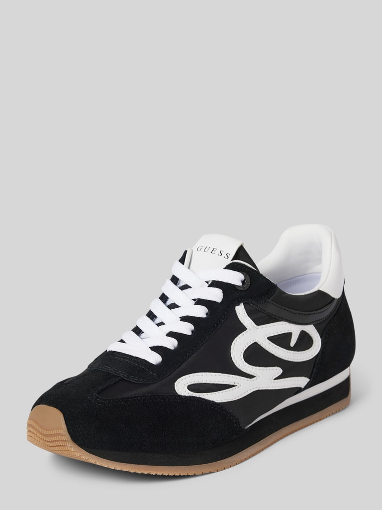 Guess Sneaker mit Schnürverschluss Modell 'SKROLL' (black) online kaufen
