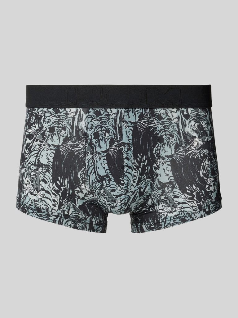 HOM Trunks mit elastischem Label-Bund (anthrazit) online kaufen