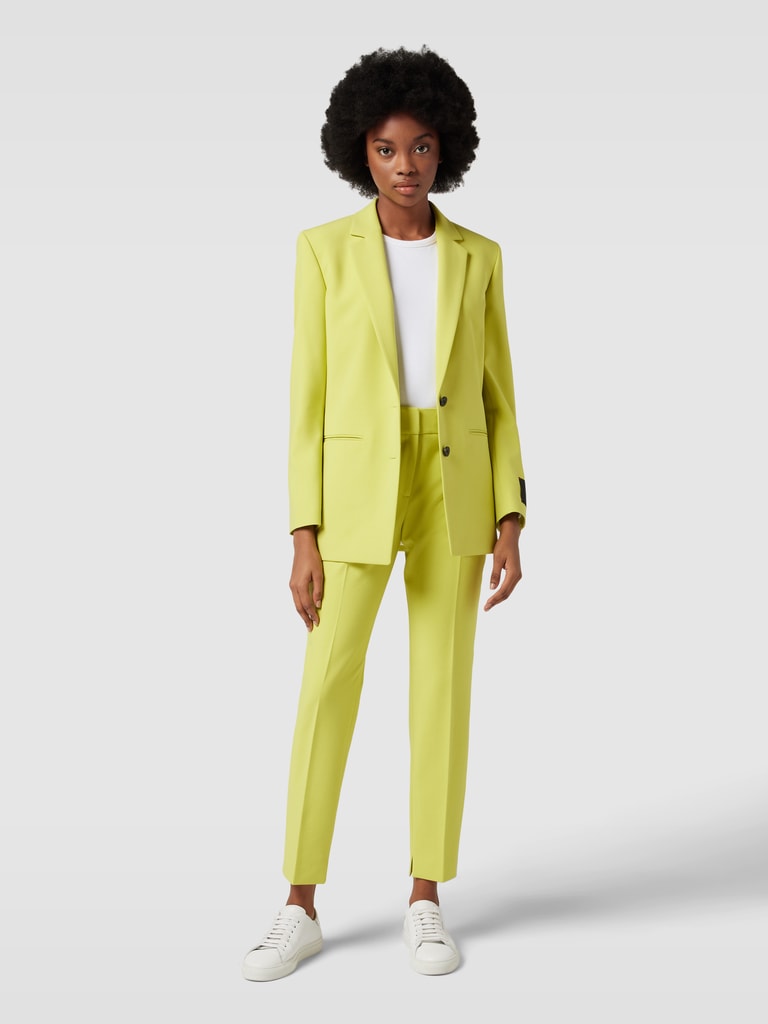 HUGO Longblazer mit Viskose-Anteil Modell 'Aita' (neon gruen) online kaufen