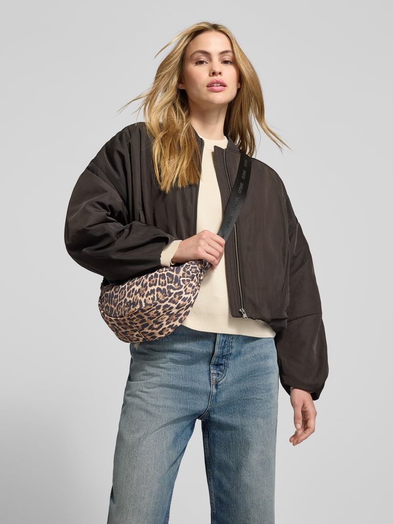 HUGO Umhängetasche mit Leopard-Optik Modell 'BEL LP CROSSBODY' (beige ...