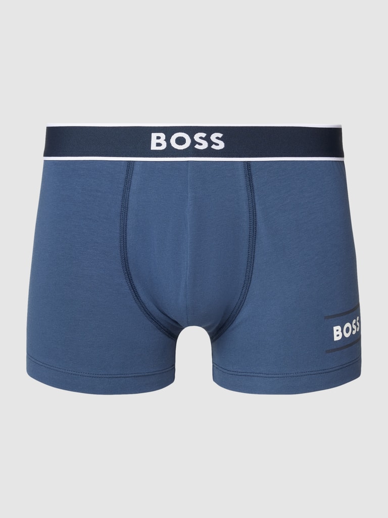 BOSS Trunks mit Label-Details (dunkelblau) online kaufen