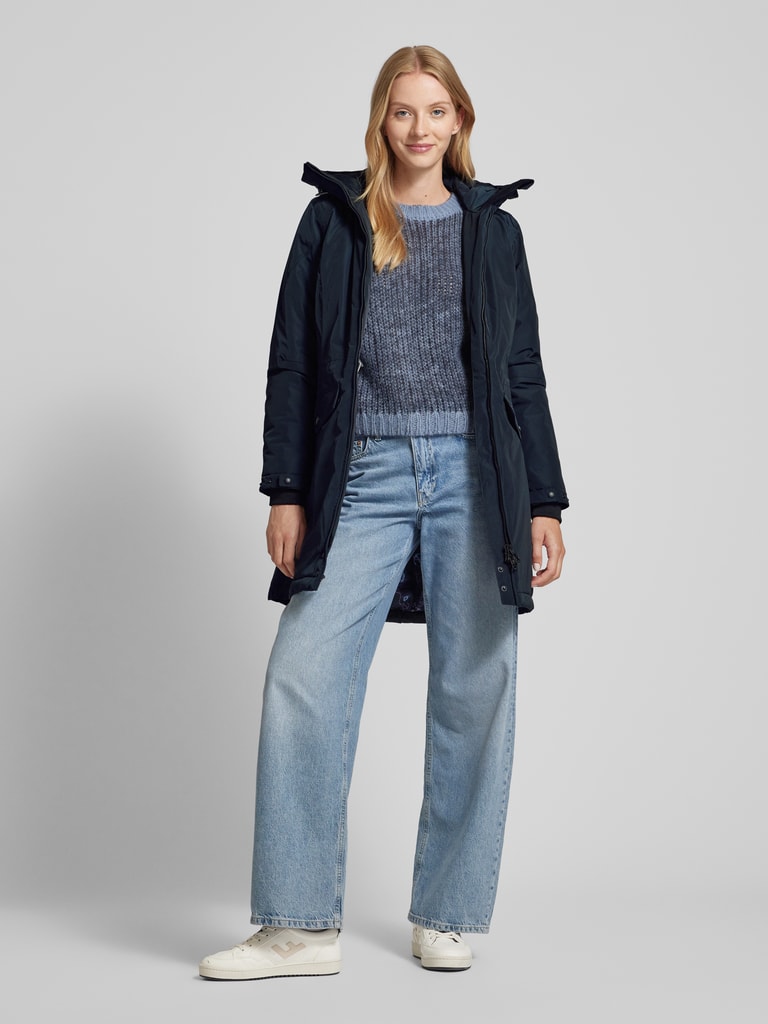 Wellensteyn Shaped fit functioneel jack met tweewegsritssluiting, model 'CUCILLA' in marineblauw ...