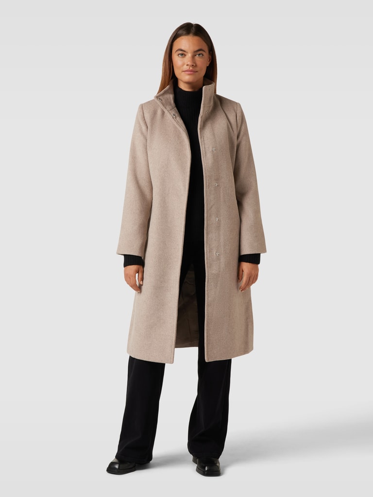 Kup online Vero Moda Outdoor Płaszcz ze stójką i wiązanym paskiem ...