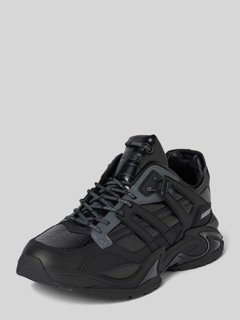 Guess Sneaker mit Label-Detail Modell 'BELLUNO' (black) online kaufen