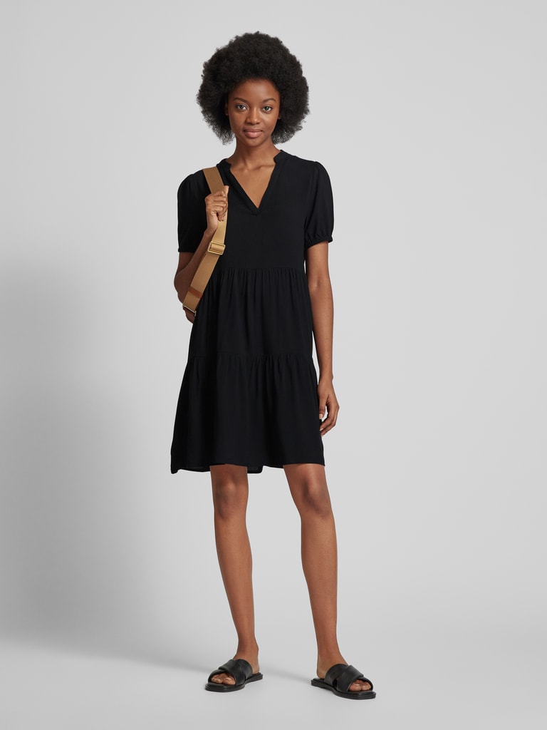 Only Minikleid aus Viskose im Stufen-Look Modell 'NOVA LIFE' (black ...