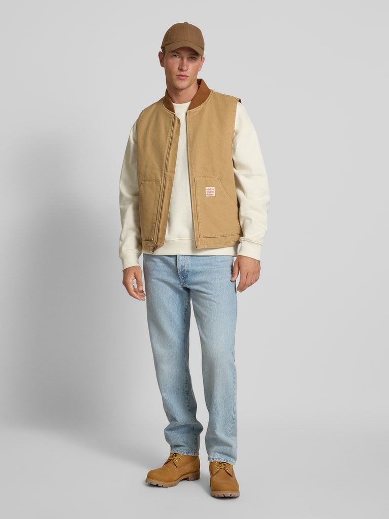 Levi's® Weste mit Stehkragen Modell 'SANSOME' (beige) online kaufen