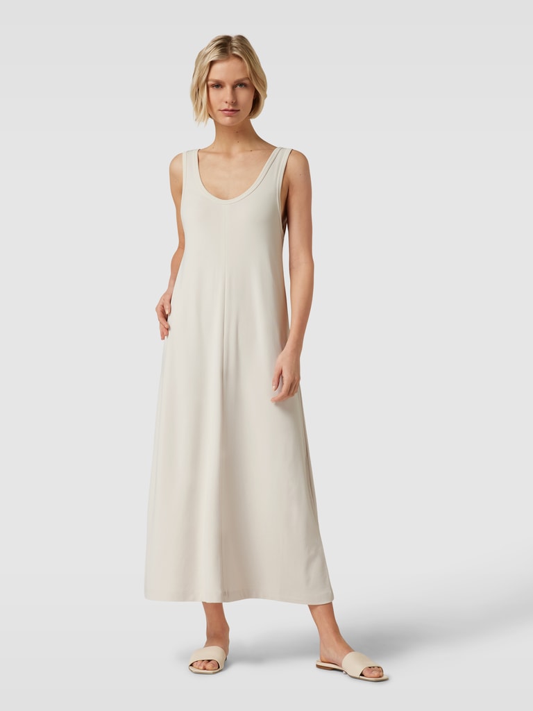 Drykorn Midikleid mit V-Ausschnitt Modell 'RESIMA' (offwhite) online kaufen
