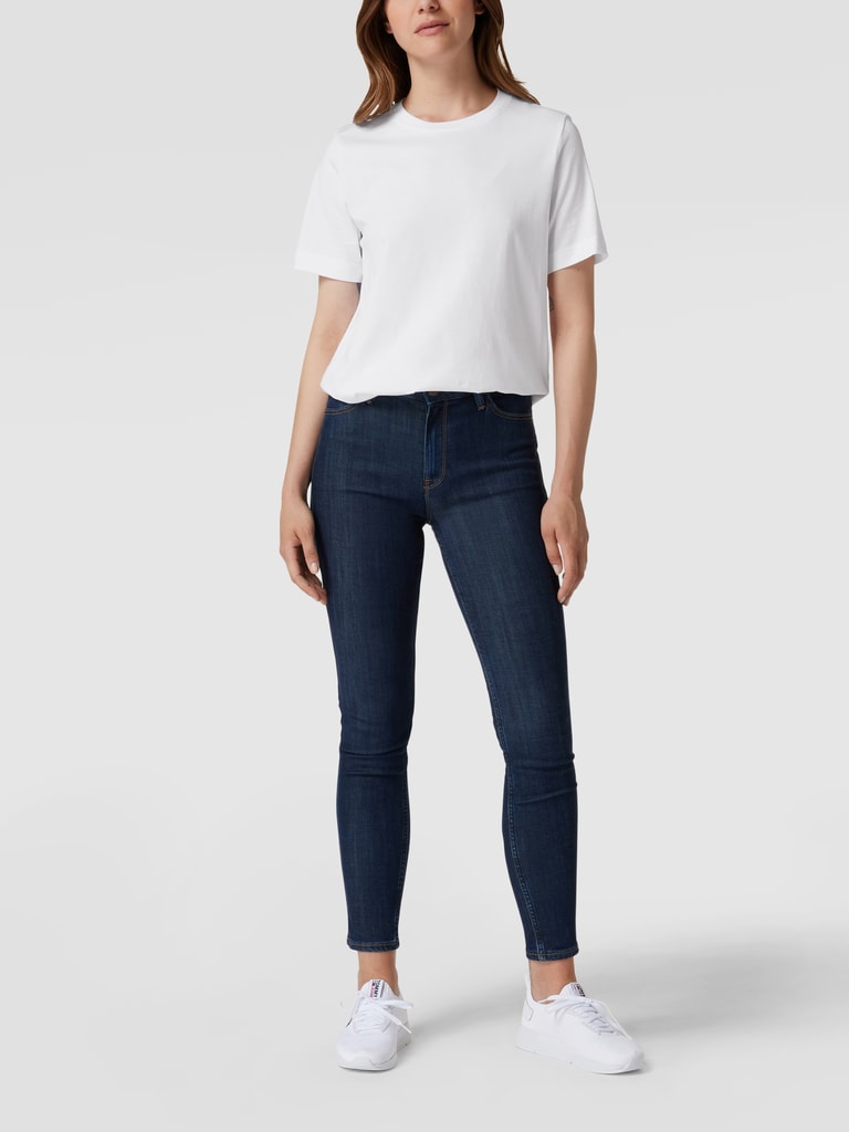 BOSS T-Shirt aus Baumwolle mit Label-Print Modell 'Ecosa' (weiss ...