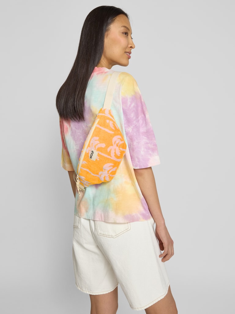 WOUF Bauchtasche mit Label-Badge Modell 'Tenerife' (orange) online kaufen