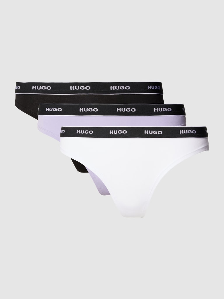 HUGO String mit elastischem Logo-Bund (flieder) online kaufen