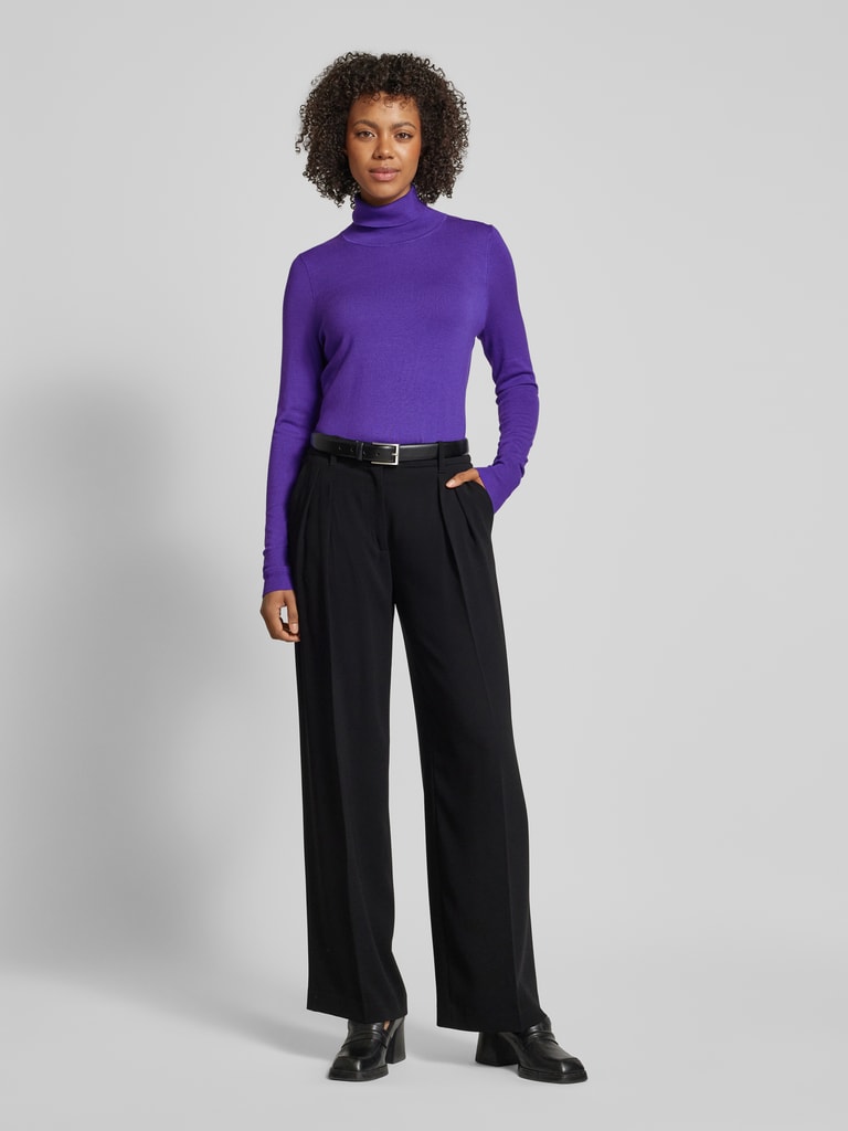 Christian Berg Woman Regular fit coltrui met viscose in violet online ...