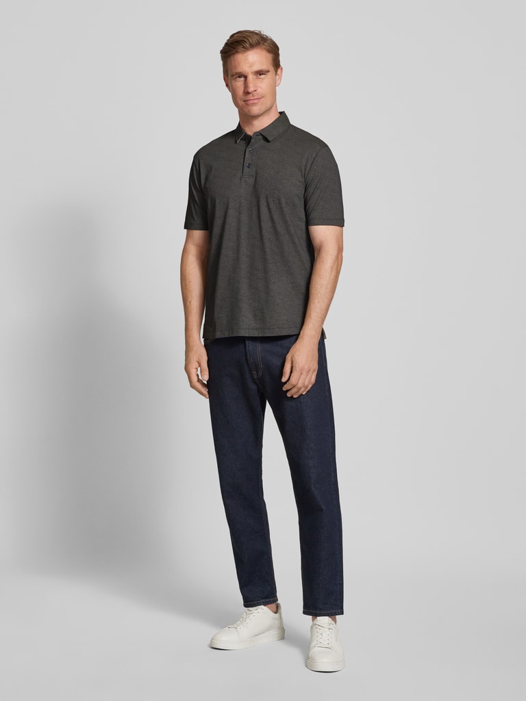 ARMANI EXCHANGE Poloshirt mit kurzer Knopfleiste (rot) online kaufen