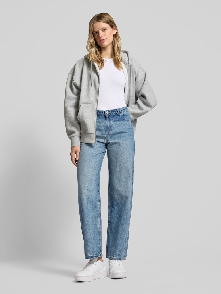 REVIEW Straight Fit Jeans aus reiner Baumwolle (hellblau) online kaufen