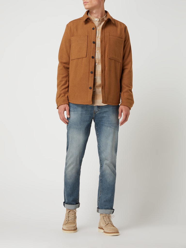 !Solid Jack met borstzakken, model 'Tam' in cognac online kopen | P&C