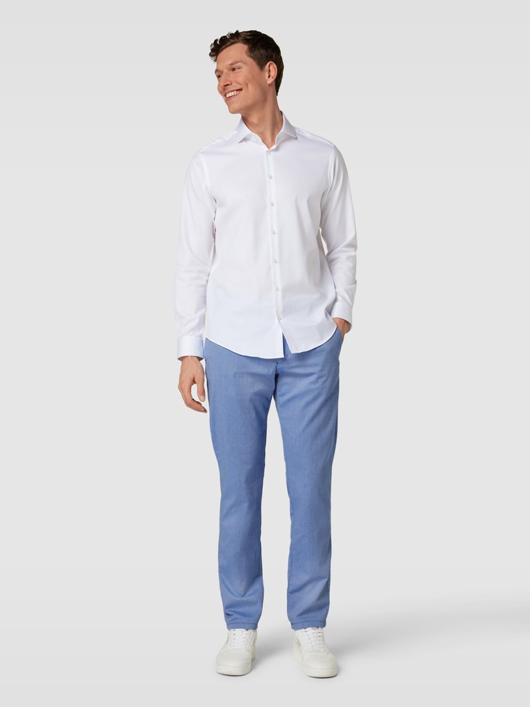 JOOP! Jeans Broek met labeldetails, model 'Matthew' in blauw online ...