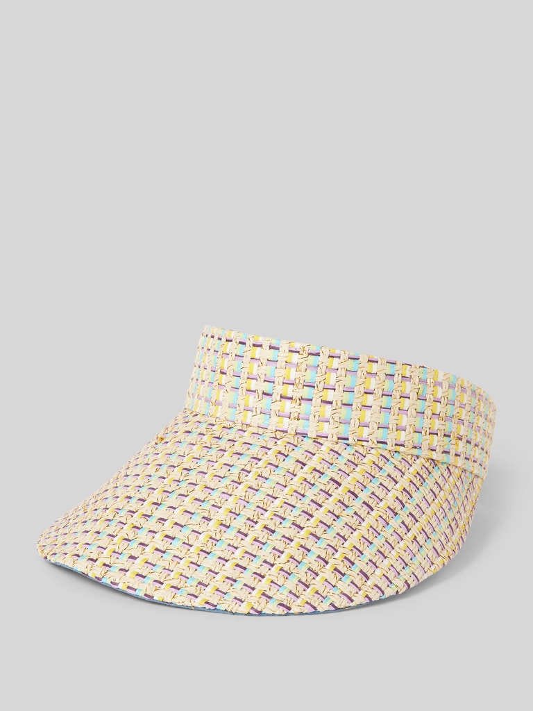 Esprit Visor Cap in Flecht-Optik (beige) online kaufen