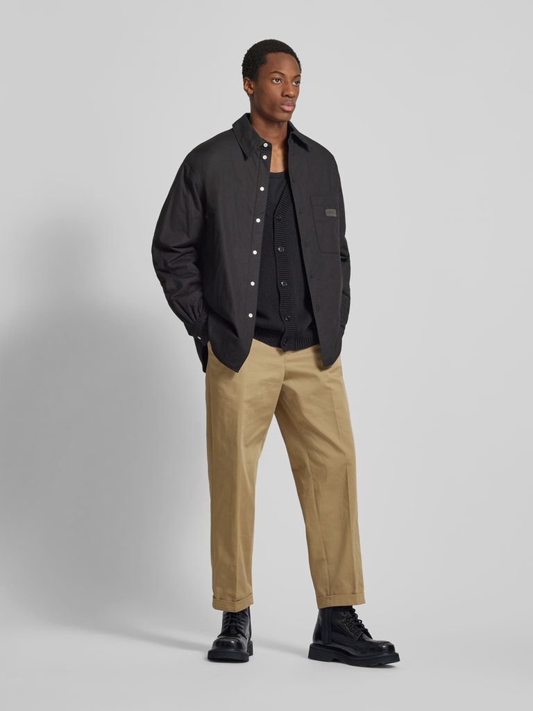 Kenzo Schnürboots aus echtem Leder (black) online kaufen