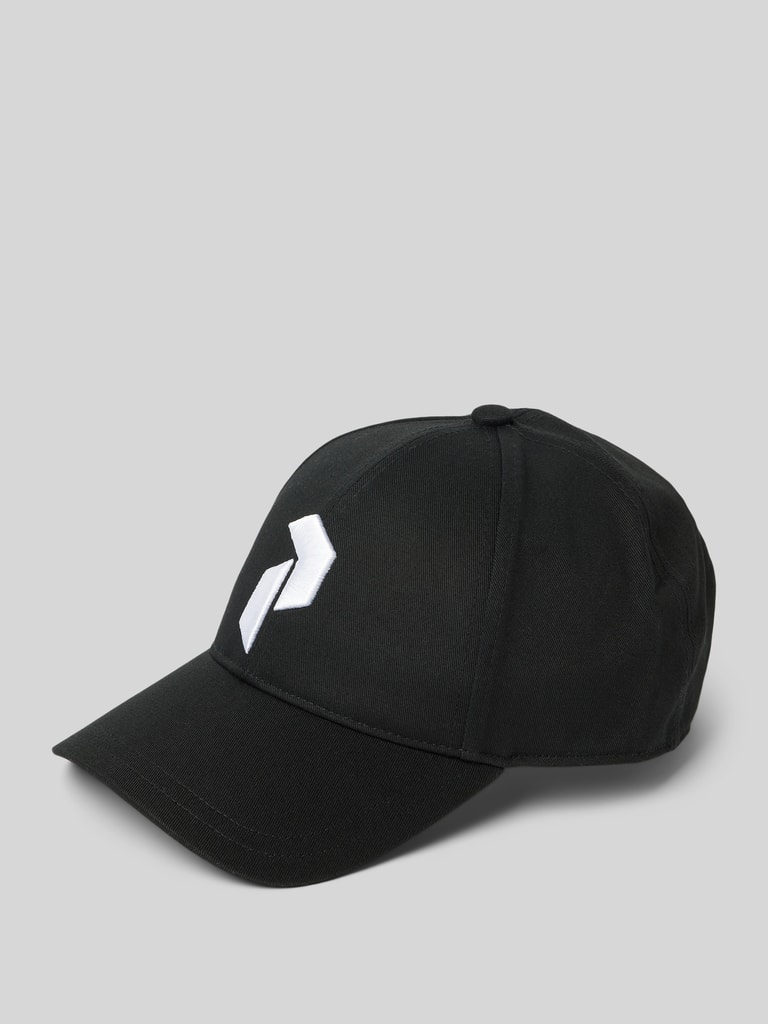 PEAK PERFORMANCE Cap mit Logo-Stitching und verstärktem Schirm (black ...