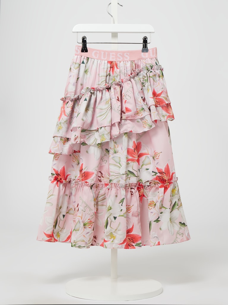 Guess Rock mit Volants (rose) online kaufen