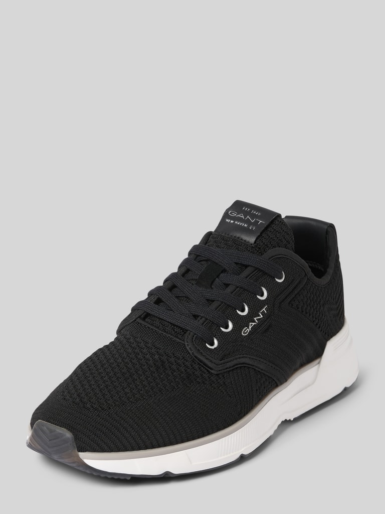 Gant Sneaker mit Label-Details Modell 'Beeker' (black) online kaufen