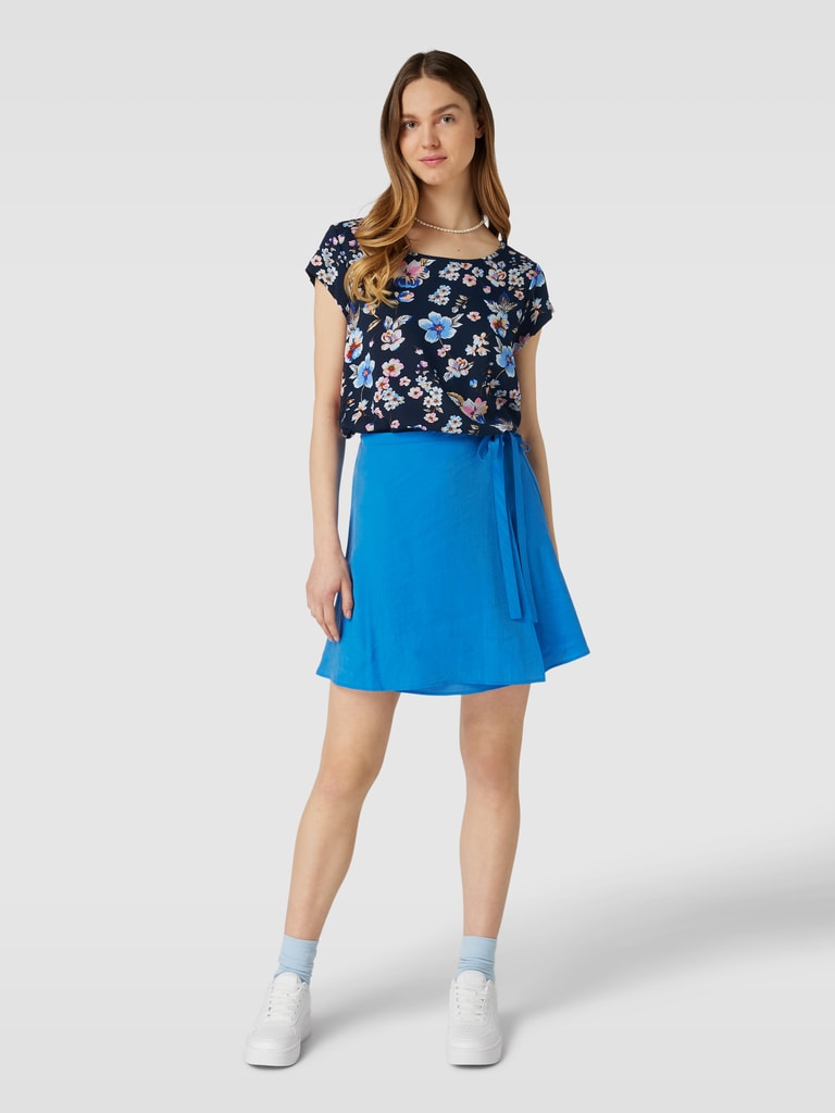 Only Blouse van pure viscose met boothals, model 'NOVA LIFE' in ...
