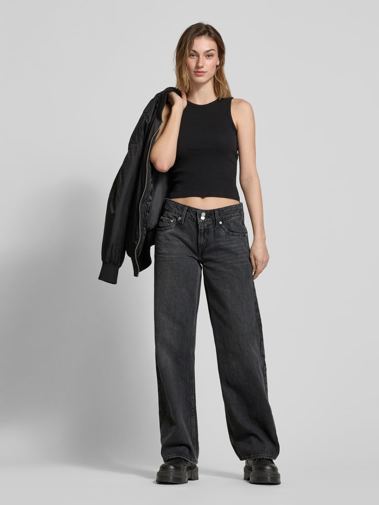 Levi's® Wide Leg Jeans im 5-Pocket-Design Modell 'SUPERLOW MIC DROPPED ...