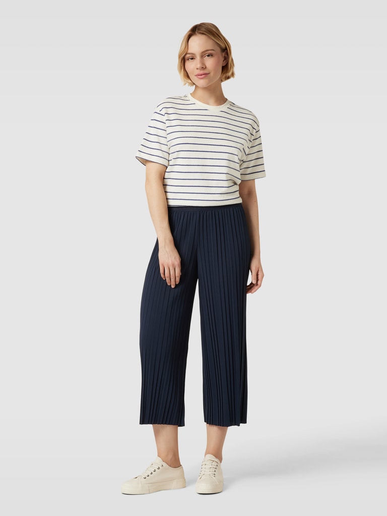 Culotte Mit Plisseefalten