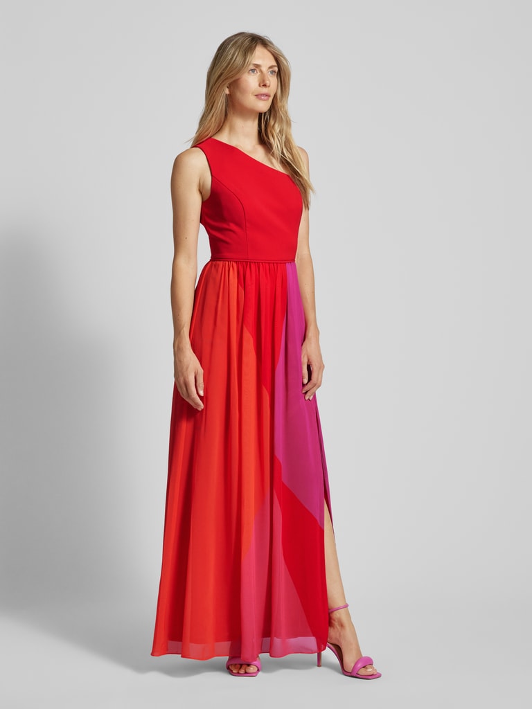 Adrianna Papell Abendkleid mit One-Shoulder-Träger (rot) online kaufen