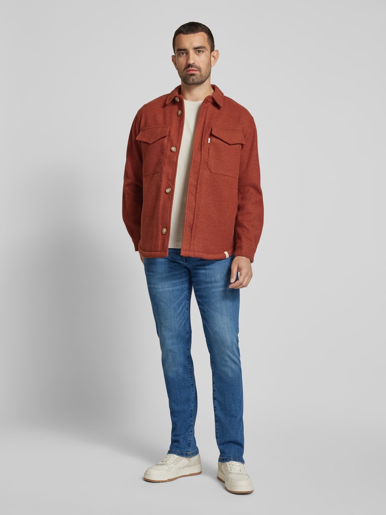 MCNEAL Slim Fit Jeans im aus Bio-Baumwoll-Mix 5-Pocket-Design (hellblau ...