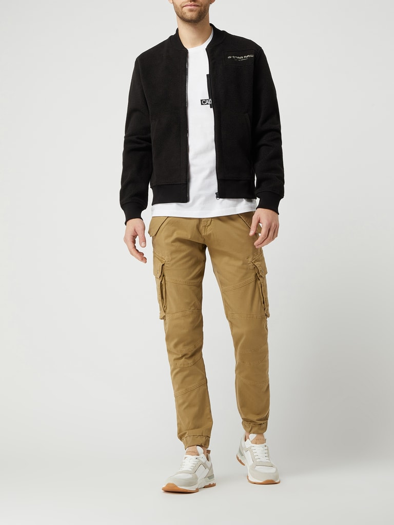 Alpha Industries Cargohose mit Label-Details Modell 'COMBAT' (khaki ...