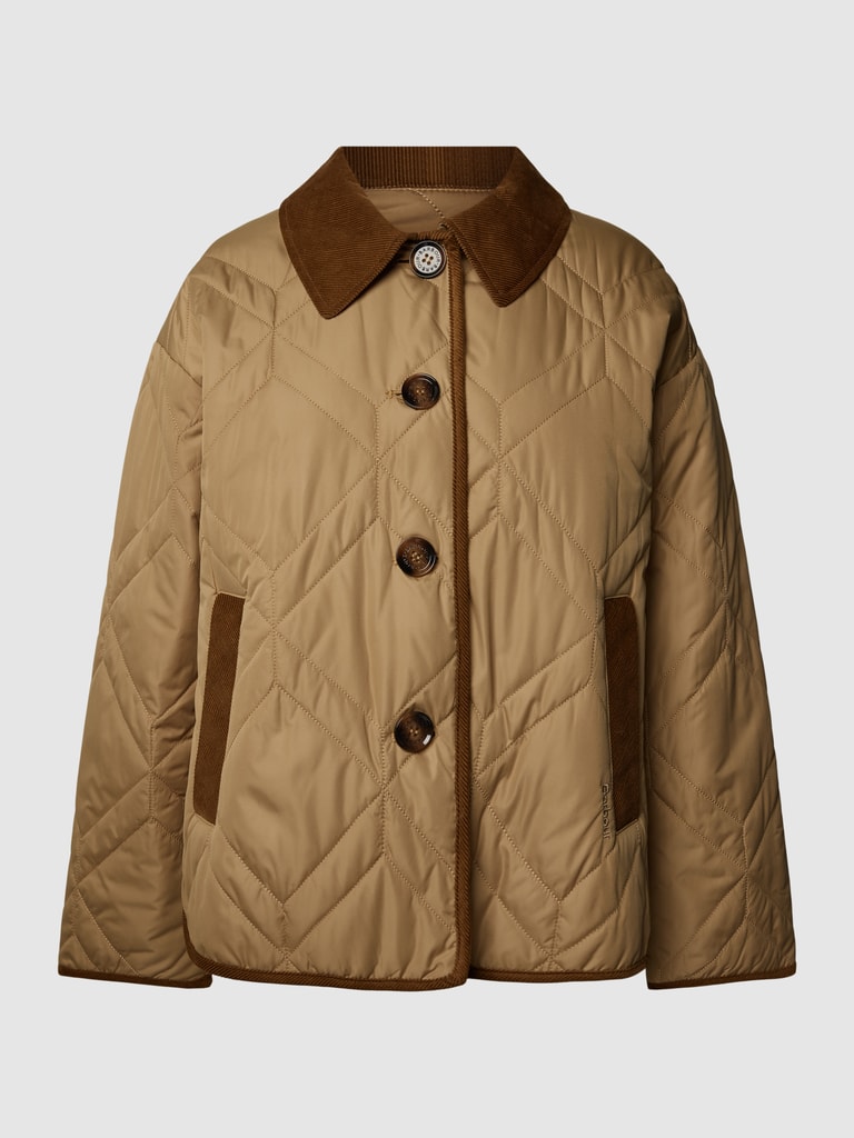 Barbour Jacke mit Label-Detail Modell 'BARRHEAD' (sand) online kaufen