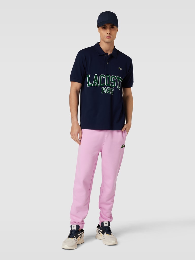 Lacoste Classic Fit Poloshirt mit Label-Print Modell 'FRENCH ICONICS ...
