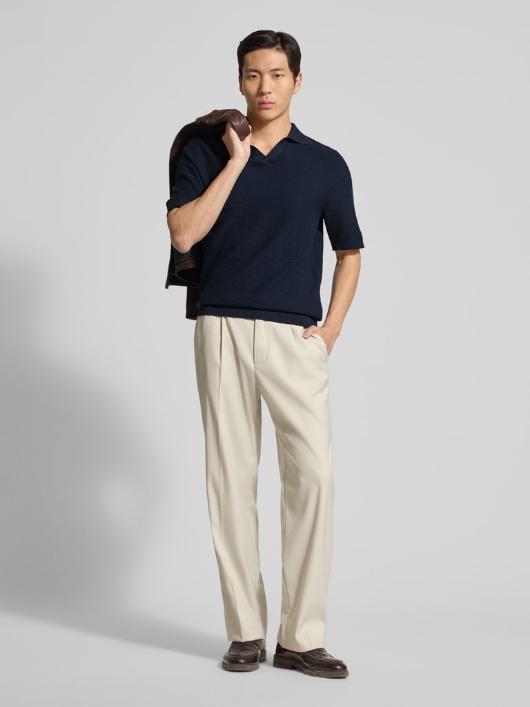Tom Tailor Regular Fit Poloshirt aus reiner Baumwolle (marine) online ...