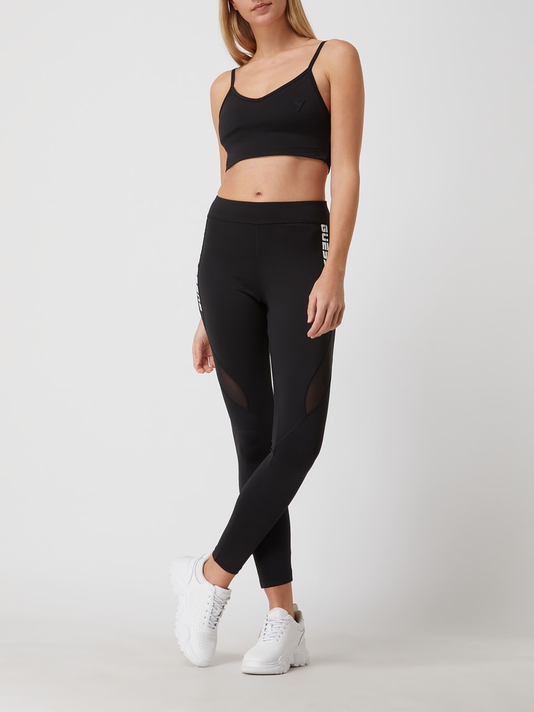 Guess Activewear Bustier met logodetails, model 'Angelica' in zwart ...