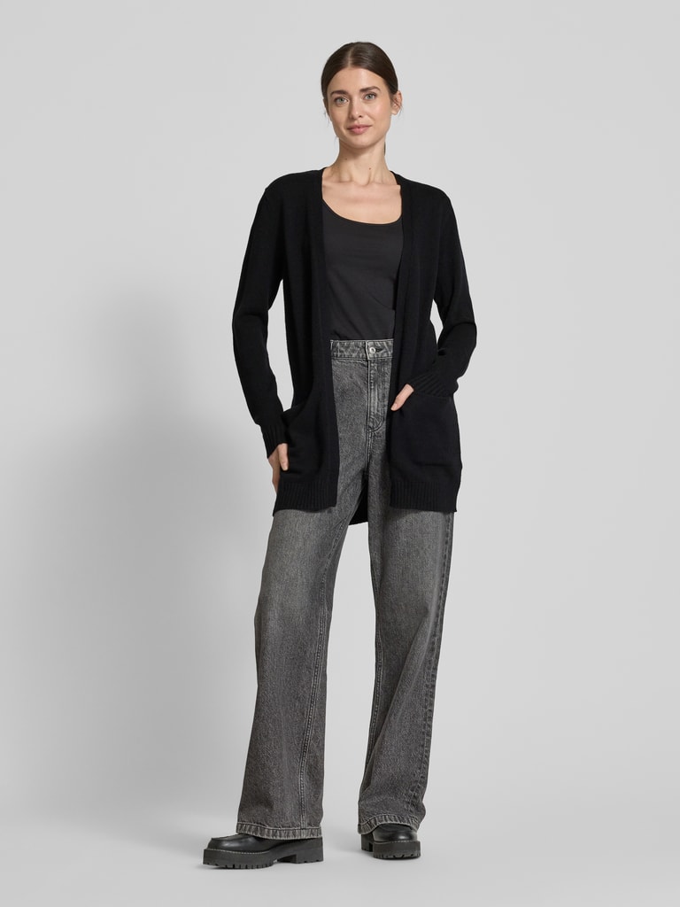 Kup online Vila Kardigan z dzianiny z wpuszczanymi kieszeniami model ...
