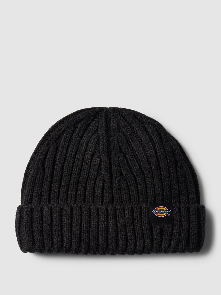 Dickies Beanie in Ripp-Optik Modell 'GARNETT FISHERMAN' (black) online kaufen