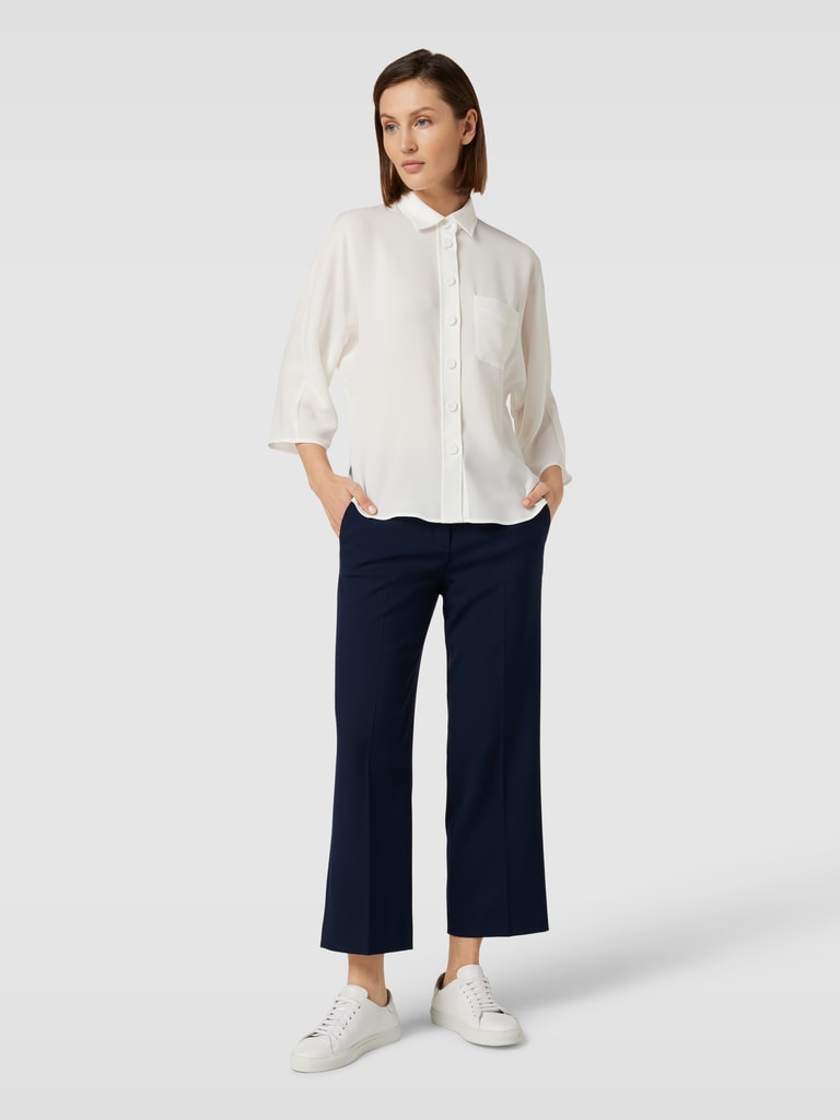 Raffaello Rossi Chino met verkorte pasvorm en steekzakken, model ...