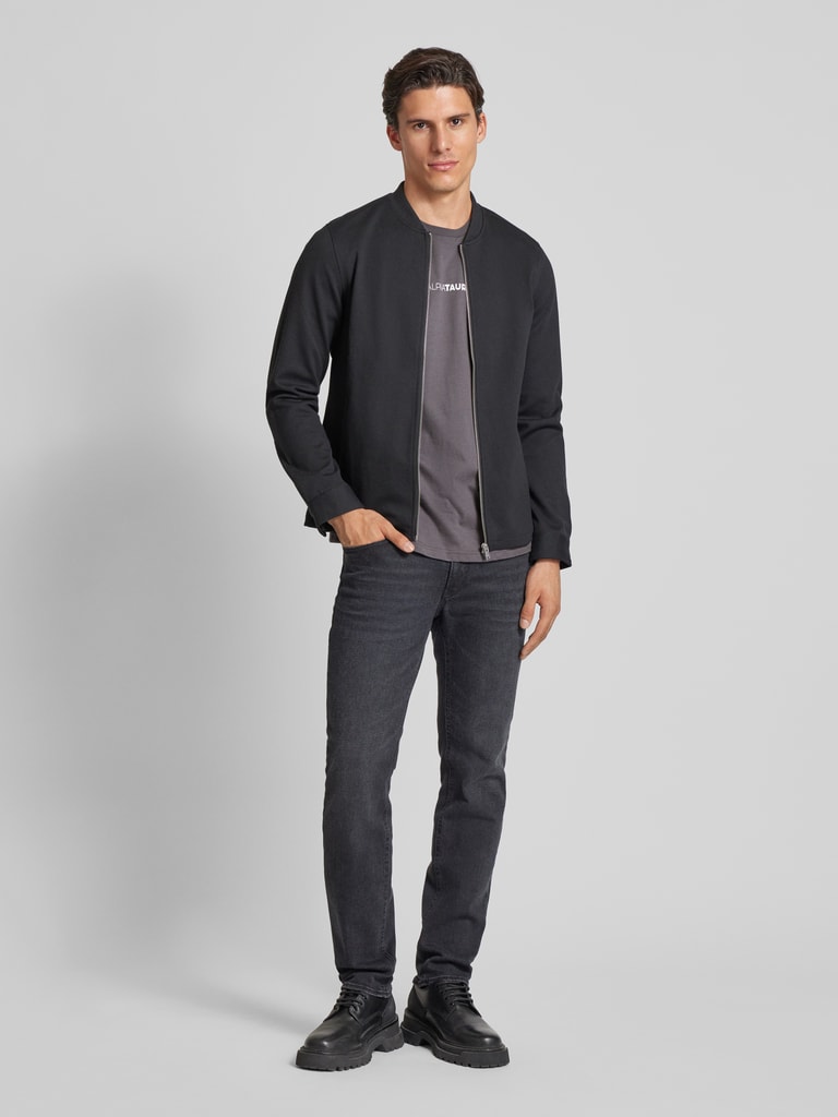 AlphaTauri T-Shirt mit Label-Print Modell 'JOTTO' (graphit) online kaufen