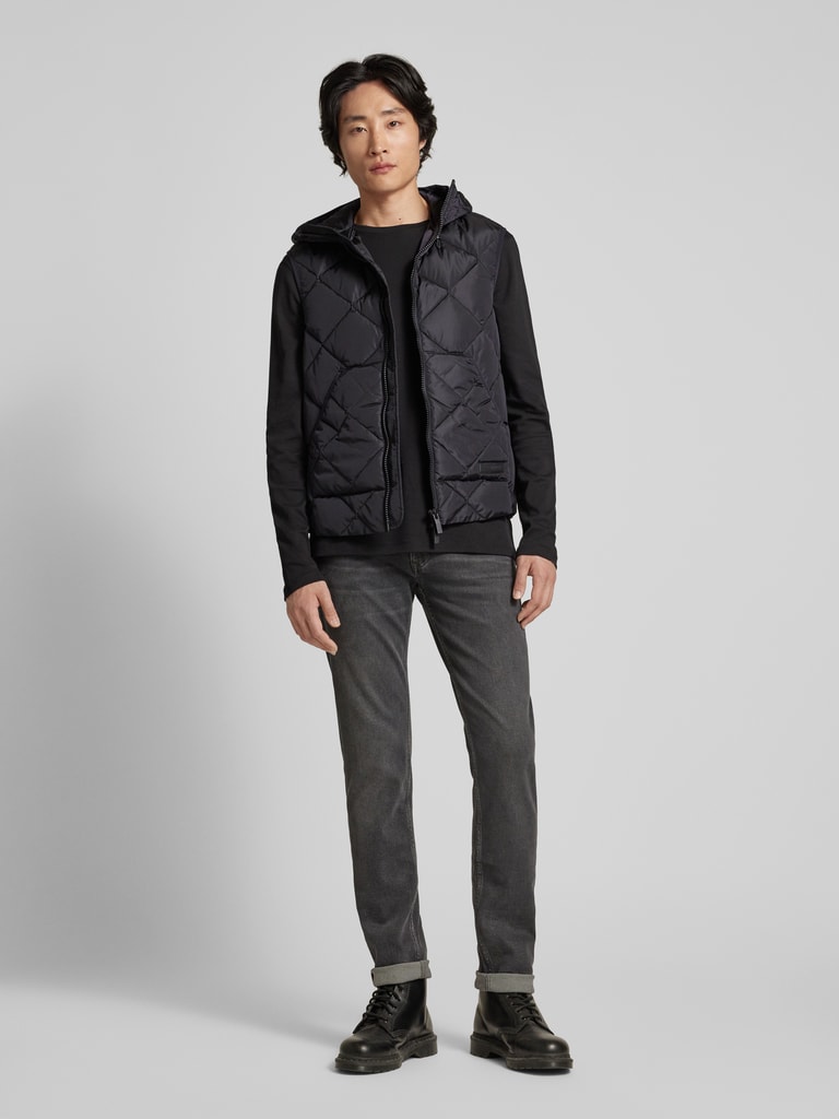 ARMANI EXCHANGE Steppweste mit Kapuze (black) online kaufen