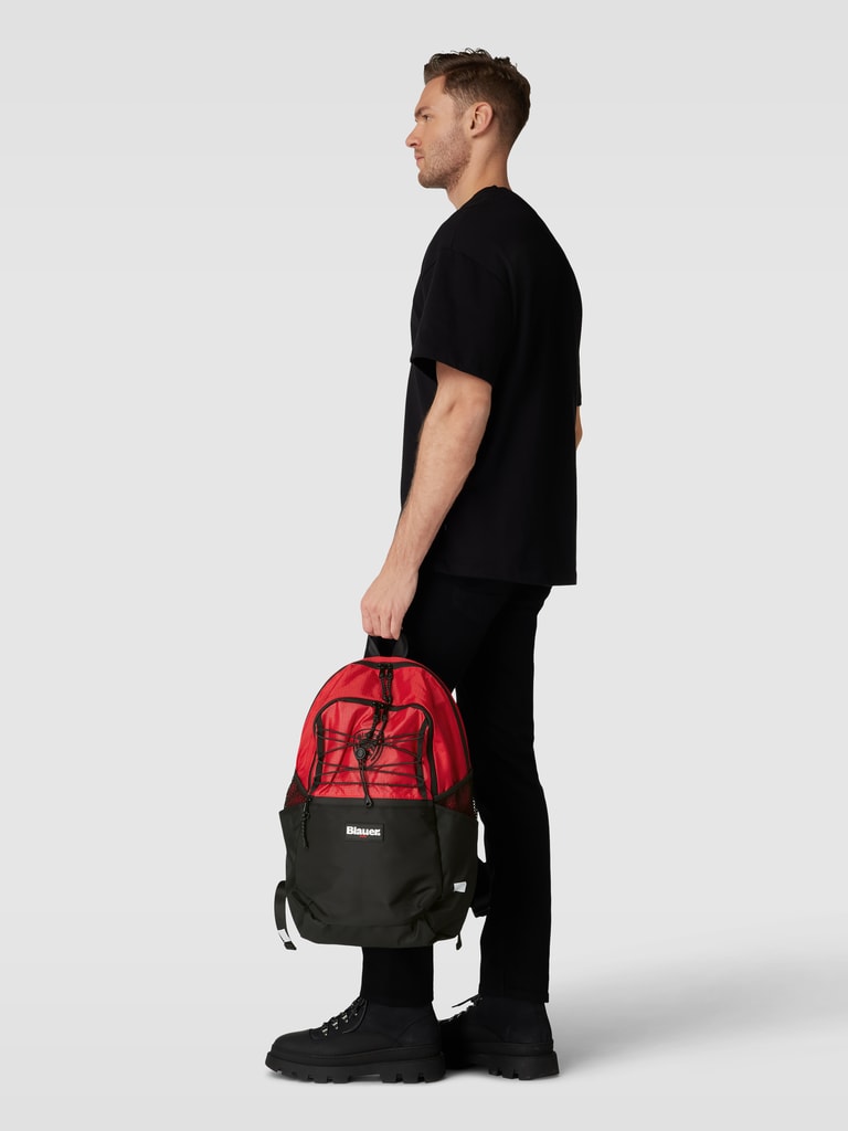 Blauer USA Rugzak met labeldetails, model 'LIGHT' in rood online kopen ...