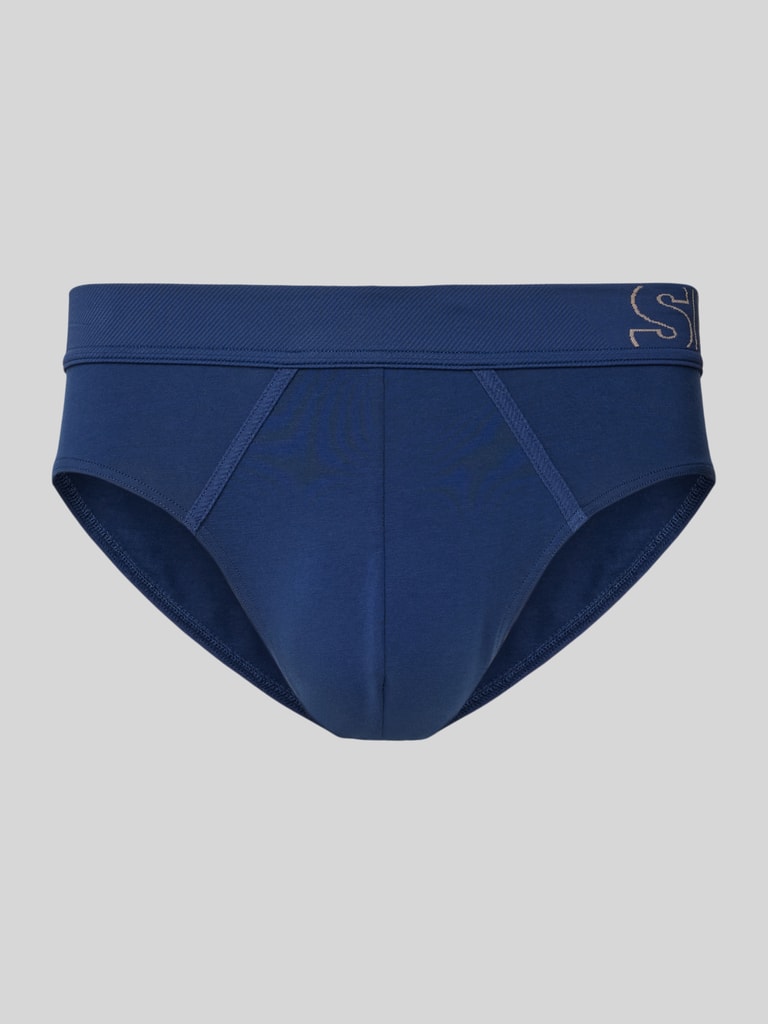 Kup online SLG Slipy z elastycznym pasem z logo (granatowy)