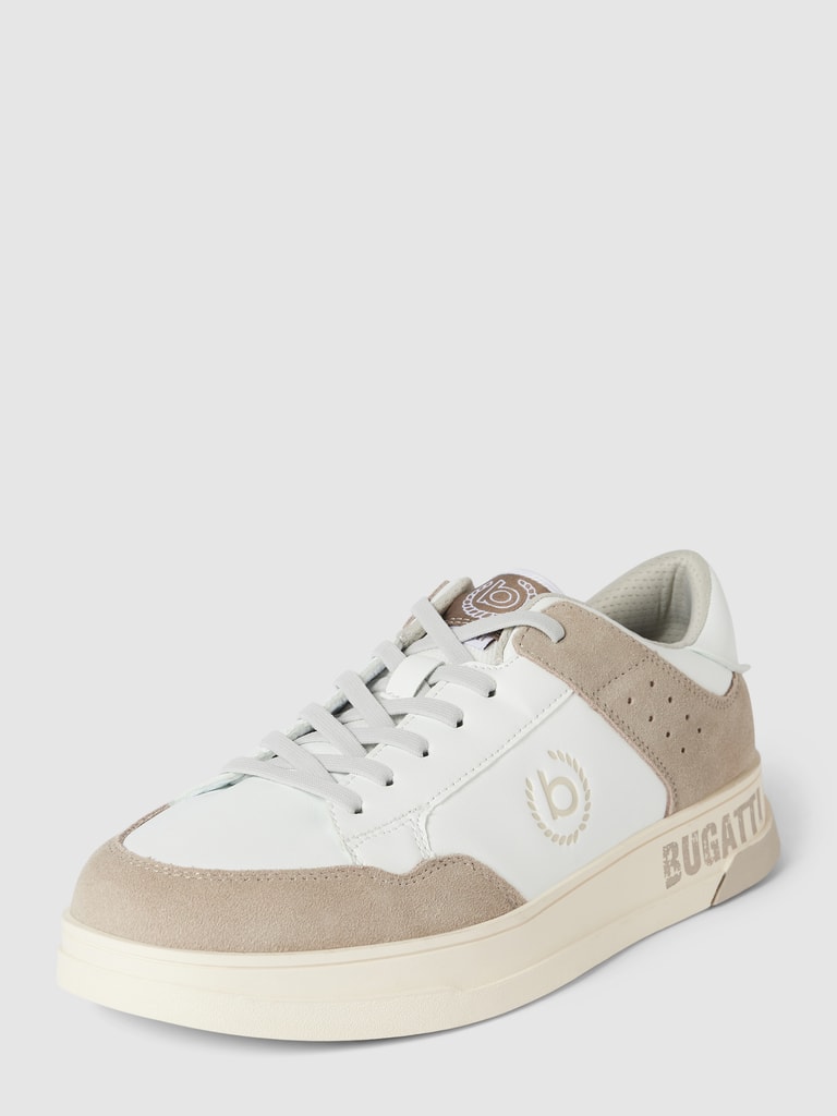 bugatti Sneaker mit Label-Print Modell 'Franc' (weiss) online kaufen