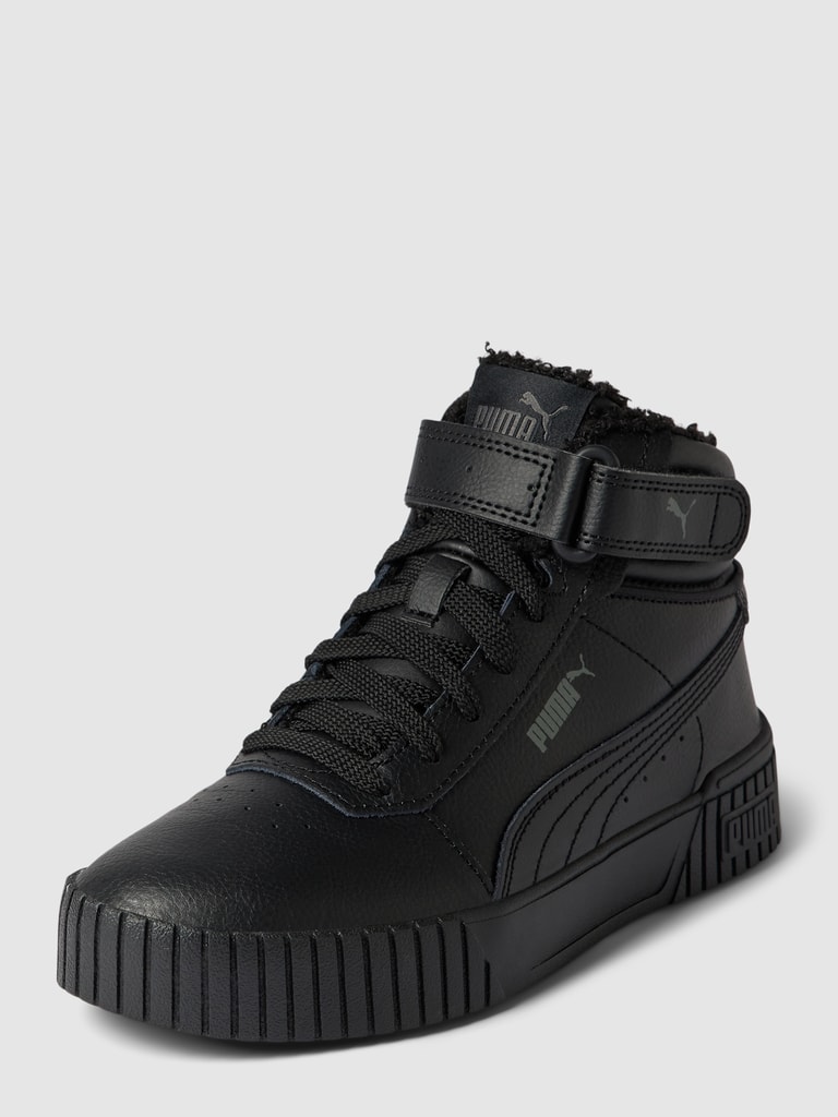 Puma High Top Sneaker aus Leder-Mix Modell 'CARINA' (black) online kaufen