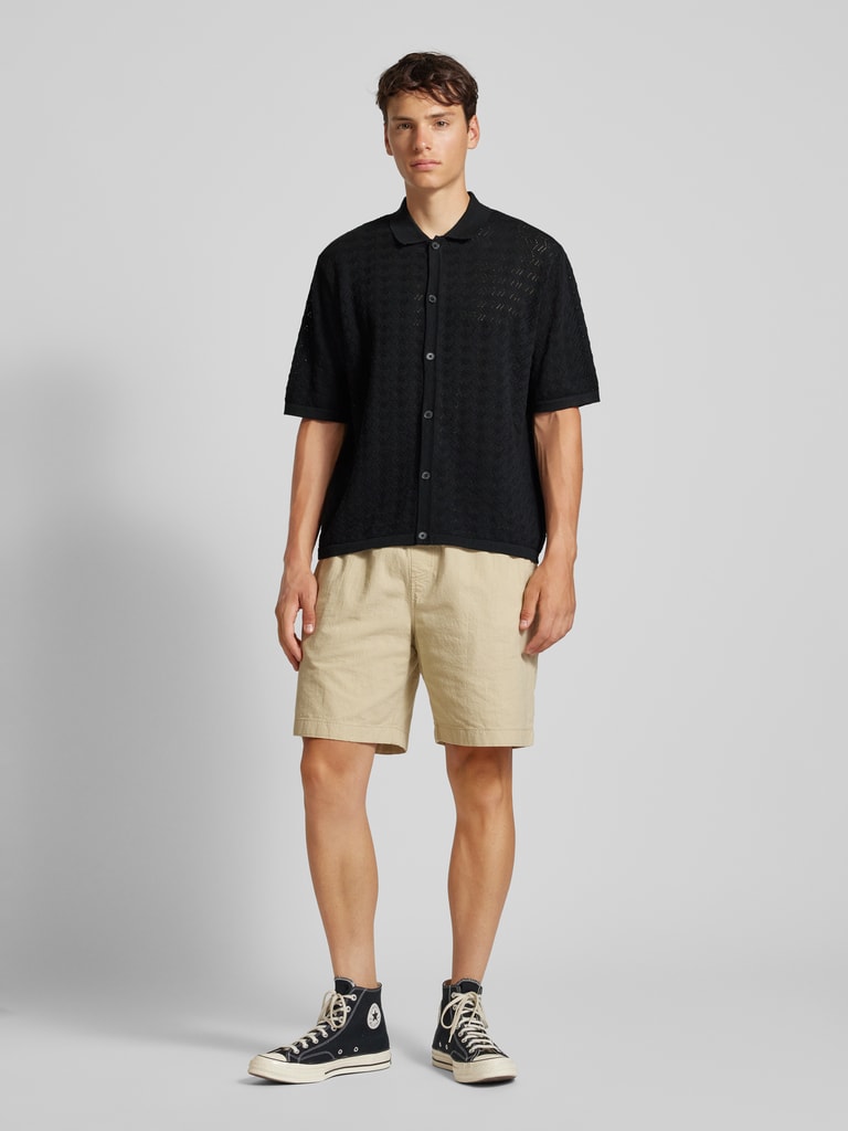Jack & Jones Regular Fit Freizeithemd mit Lochstickerei Modell 'NOTO ...